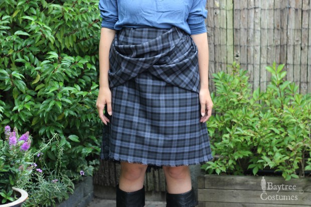 How to make a Kilt | Outlander costume – Part 1: Arisaid / Great Kilt ...
